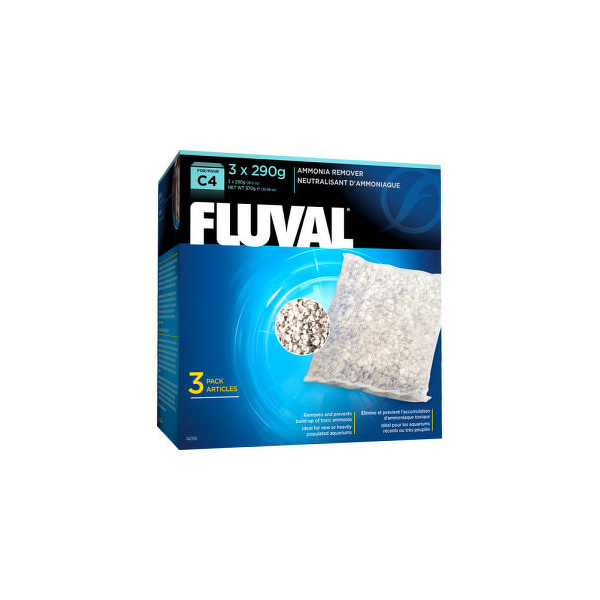 Náplň vrecká pre odstránenie amoniaku FLUVAL C4 3ks - Filtračné náplne ...